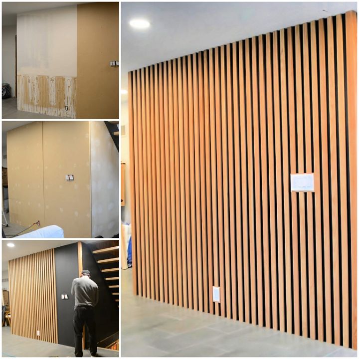 How To Build A Diy Wood Slat Wall Step By Step Diy Cozy Home